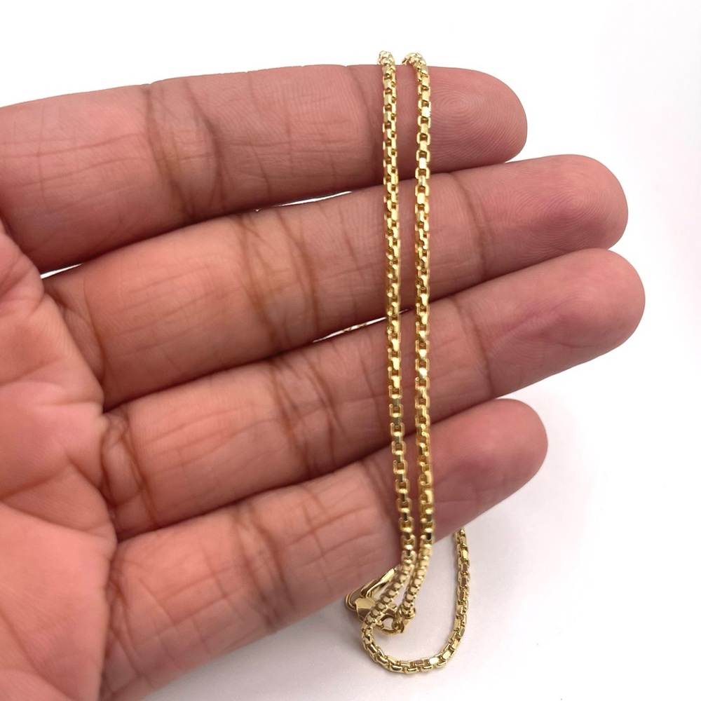 10k Gold Franco Chain - Gem